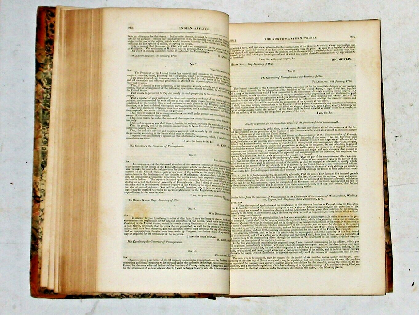 American State Papers (Vol. I) - Indian Affairs, Class II - 1832 First ...