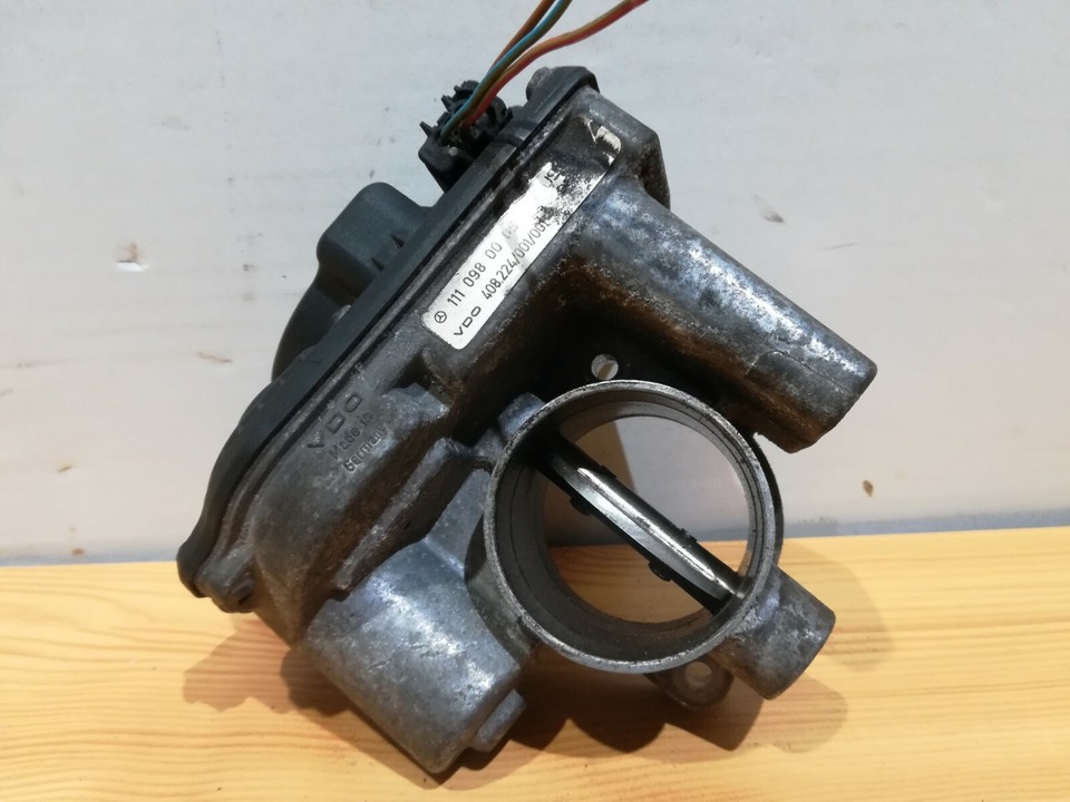 99-02 Mercedes W203 C230 SLK230 CLK230 KOMPRESSOR Throttle Body Valve ...