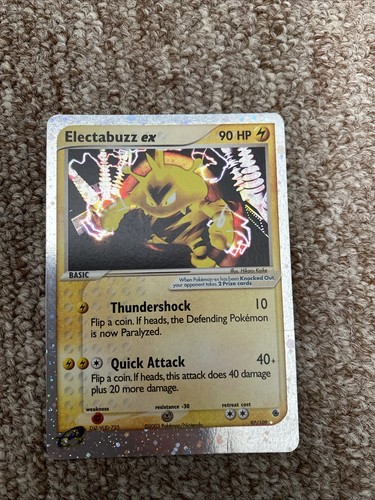 Electabuzz ex 97/109 Ruby & Sapphire Pokémon TCG | eBay