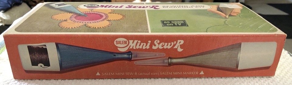 Vintage Salem Mini Sew'R Sewing & Marking Kit - Portable Sewing Kit ...