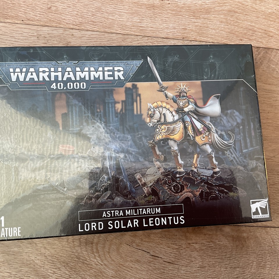 Games Workshop - Warhammer 40K - Astra Militarum : Lord Solar Leontus ...