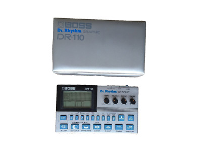 Boss DR-110 Dr.Rythm Graphic Drum Machine | eBay UK