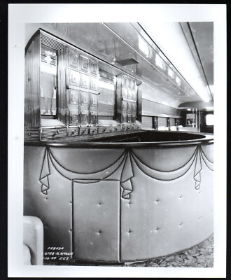 Vintage Interior Railroad Pub - Bar - Parlor - Sitting Car 1949 ...