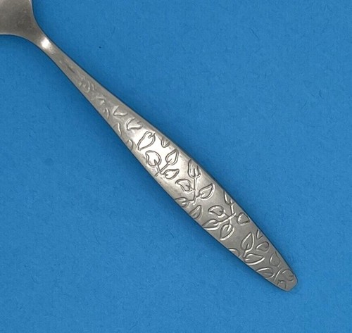 2 TARGET LEAVES GLOSSY STAINLESS FLATWARE LEAVES THICK HANDLE SALAD ...