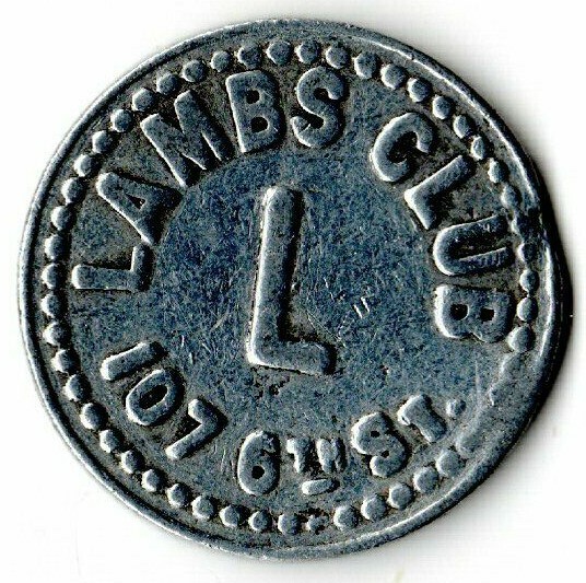 Lambs Club Portland, Oregon Good For 2 1/2 Cents In Trade | eBay