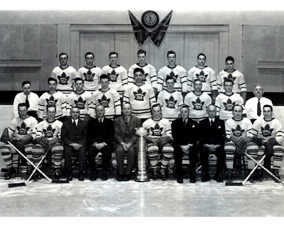 Maple Leafs 1944-45 Championship 8x10 team photo | eBay