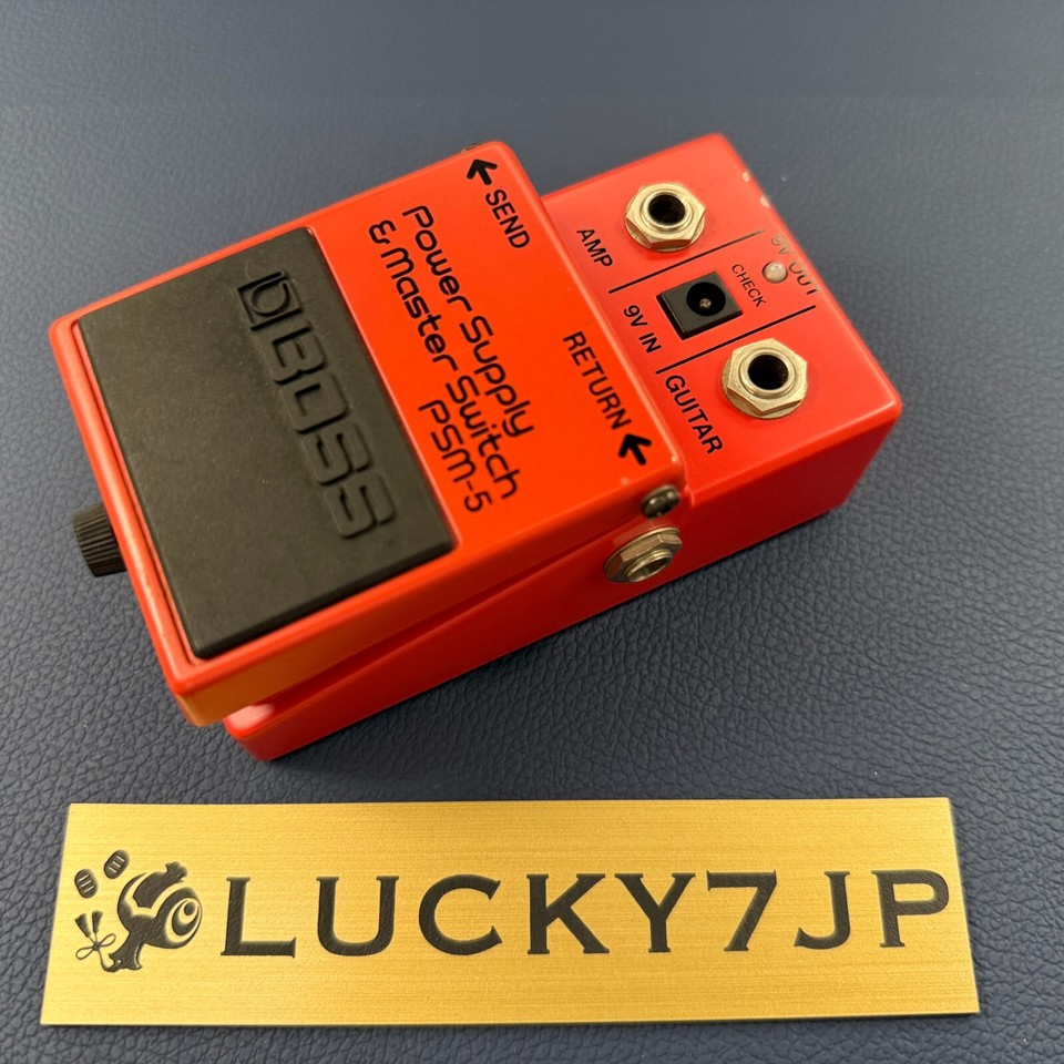 BOSS PSM-5 Power Supply & Master Switch Guitar Effect Pedal MIJ Free ...