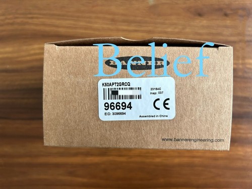 1pc BANNER K50APT2GRCQ Brand New Optical Touch Button Indicator Rapid ...