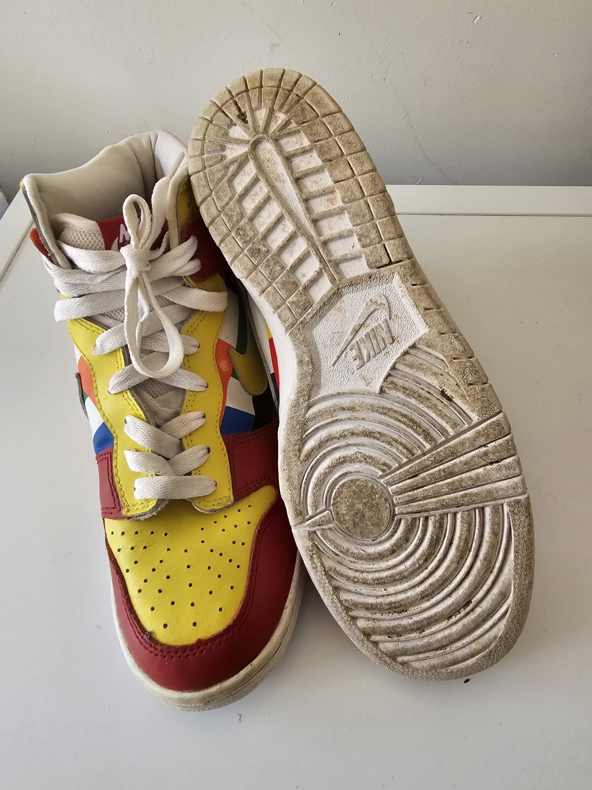 Nike Custom Dunk High Retro Custom Lego Design Mens S… - Gem