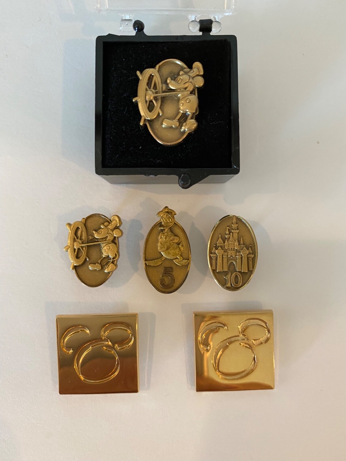 Collectible Walt Disney World 1,5,10 service year pin and Executive ...