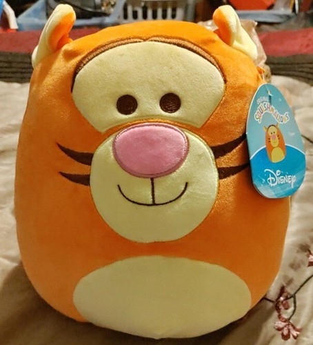 New Squishmallow Kellytoy Tigger Disney 11 Inch Squishy Soft Plush Toy ...