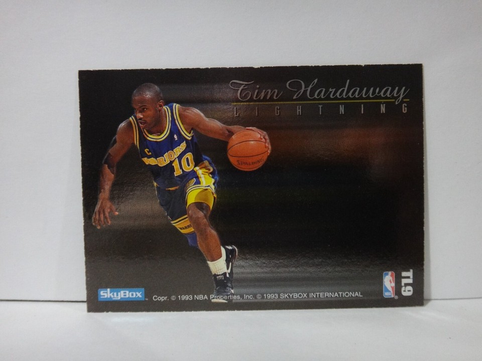 1992-93 Skybox Thunder and Lightning Billy Owens Tim Hardaway #TL9 HOF ...