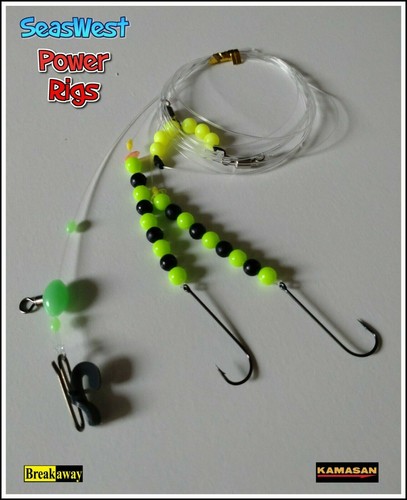 Breakaway IMP Clip - Wishbone Rigs ** 10 Rig Pack ** Plaice/Flatties | eBay