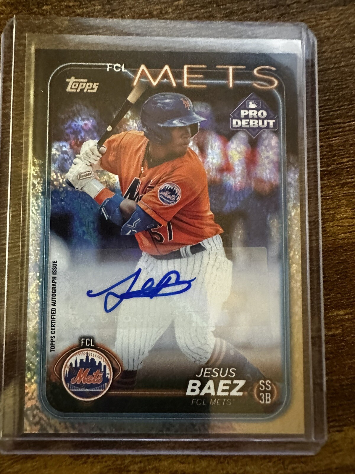 2024 Topps Pro Debut Jesus Baez #PD-187 Sparkle Foil Auto 92/199 New ...