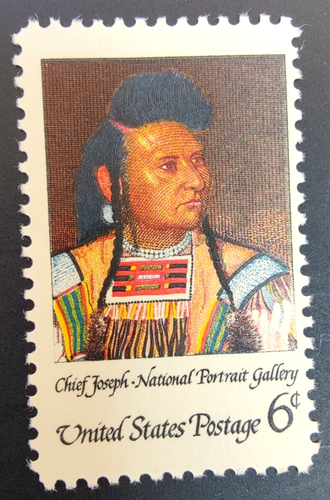 Scott #1364 -6 Cent Stamp - Chief Joseph, National Portrait Gallery ...