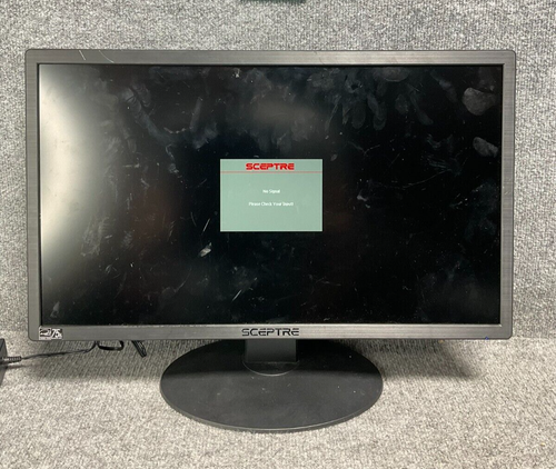 Sceptre 20" LED Monitor E225W-19203R 1600x900 📺 Ultra Thin HDMI 🎮 | eBay