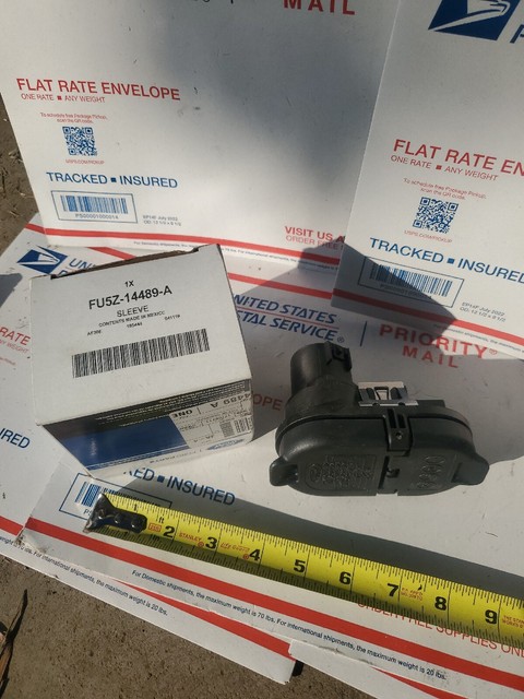 Ford OEM Trailer Tow Harness Connector FU5Z14489A Image 18 for sale ...