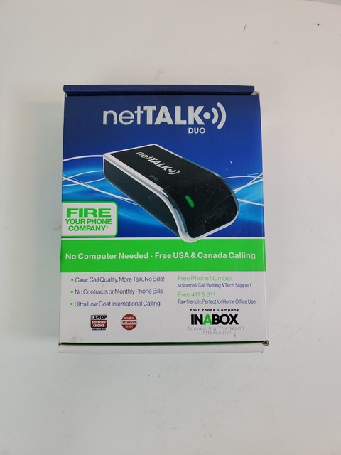 netTALK Duo VoIP Telephone Service 094922033482 for sale online | eBay
