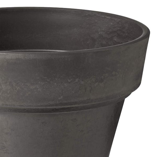 Traditional 16 in. x 13-1/2 in. Dark Charcoal PSW Pot | eBay