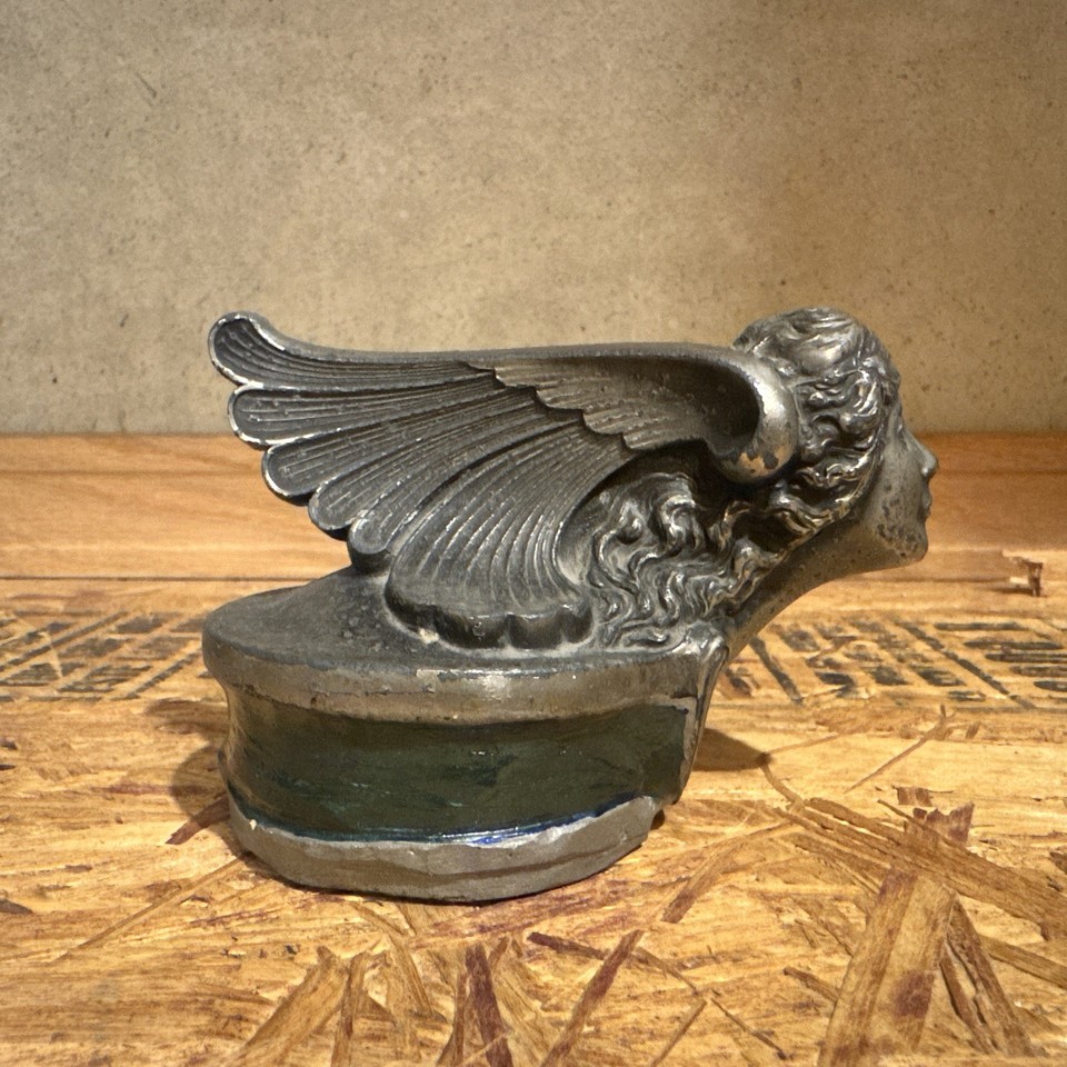 1927 Buick Flying Goddess Radiator Cap Hood Ornament Vintage Car Parts ...