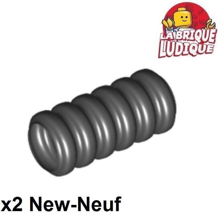 Lego 2X Flexible Ribbed Hose 7Mm D. 2L 1.6Cm Black 78C02 New | eBay