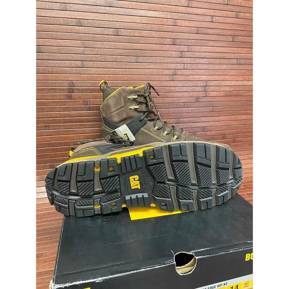 Men's CAT EDGE Waterproof Nano Toe Work Boot | P91230 Men's CAT EDGE ...