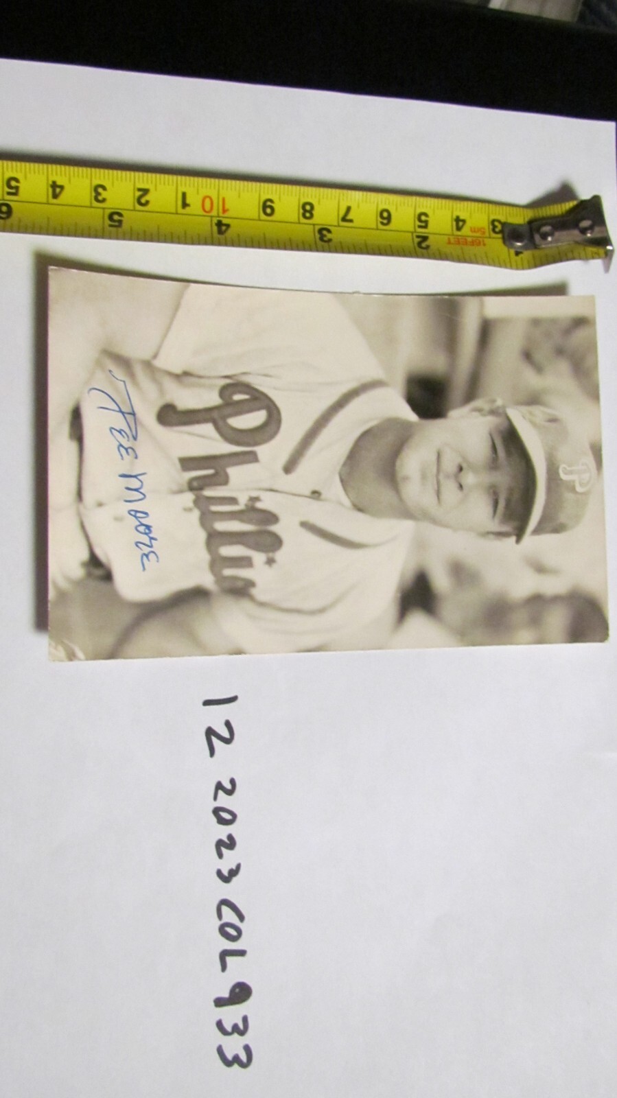 Dee Lee Moore signed Photo Postcard