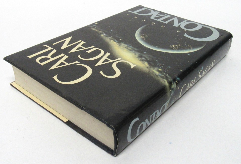 Carl Sagan CONTACT A Novel 1985 Hardcover Simon And Schuster 1st Print ...