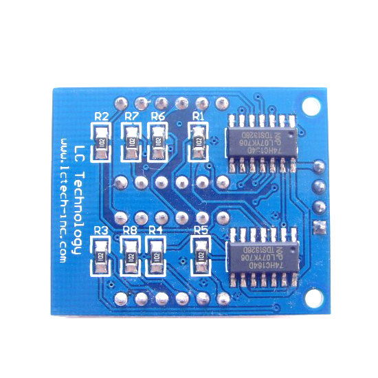 74HC595 74HC164 8Bit 8-Digit LED Nixie tube Display Module Red Digital ...