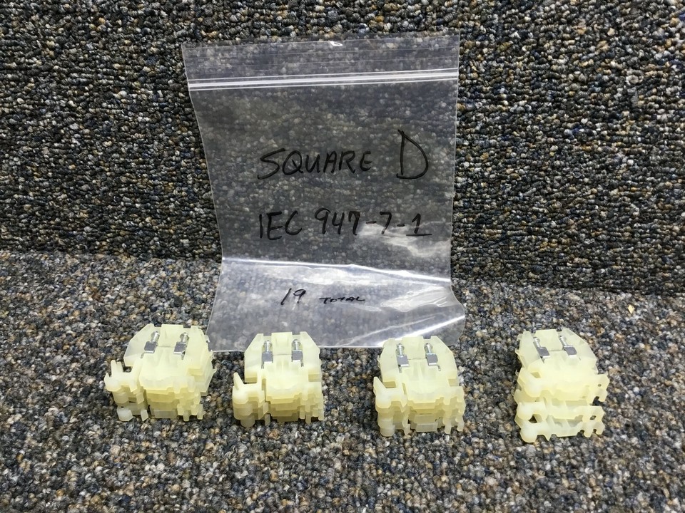 Square D IEC 947-7-1 Terminal Blocks 9080 GR6 Series C (Lot of 19) | eBay