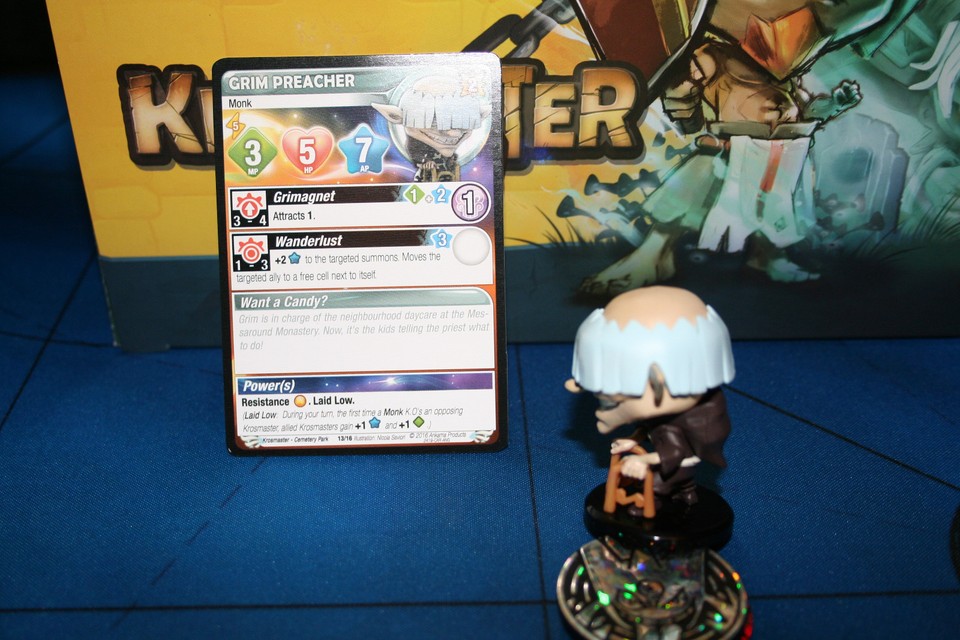 Krosmaster Cemetery Park Grim Preacher Figure w/card & code - Rare ...