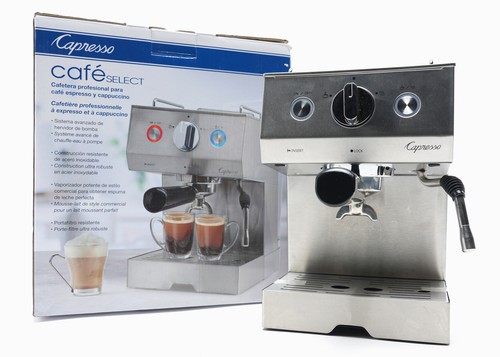 Capresso Cafe Select Pro Espresso Cappuccino Coffee Maker Machine 12605 ...