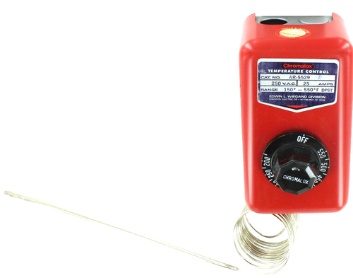 CHROMALOX INDUSTRIAL THERMOSTAT CONTROLLER KIT AR-5529 25A 277VAC 200F ...