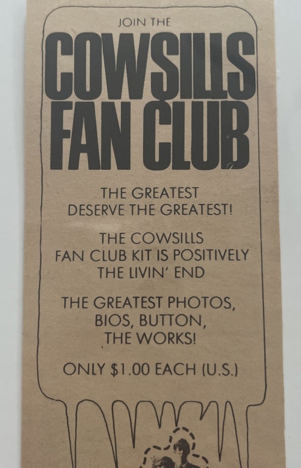 1966 The Cowsills Fan Club Membership Form Ad | eBay