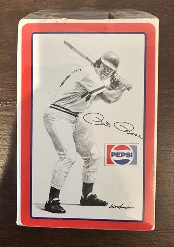 Pete Rose Card Deck 1977 Cincinnati Reds SEALED CARD SET VTG Not Graded ...