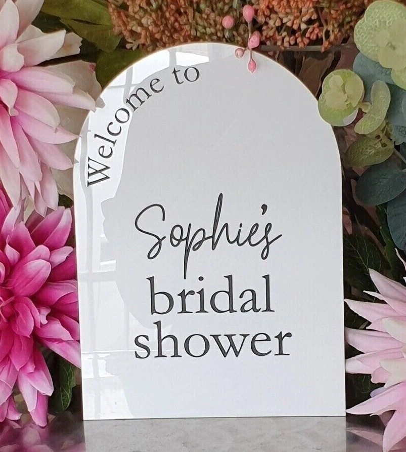 Bridal Shower Door Sign
