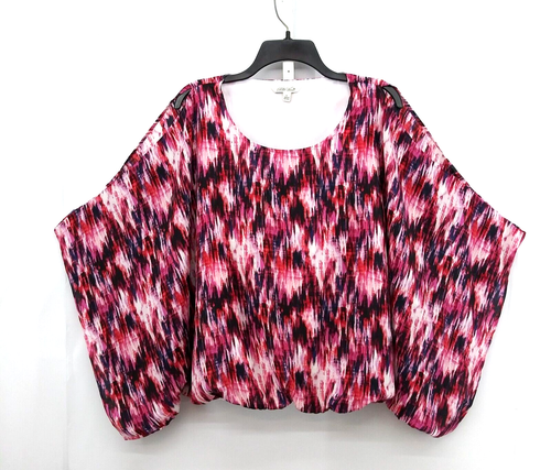 The Pioneer Woman Shirt Womens Size L Purple Tie Dye Fade Layered ...