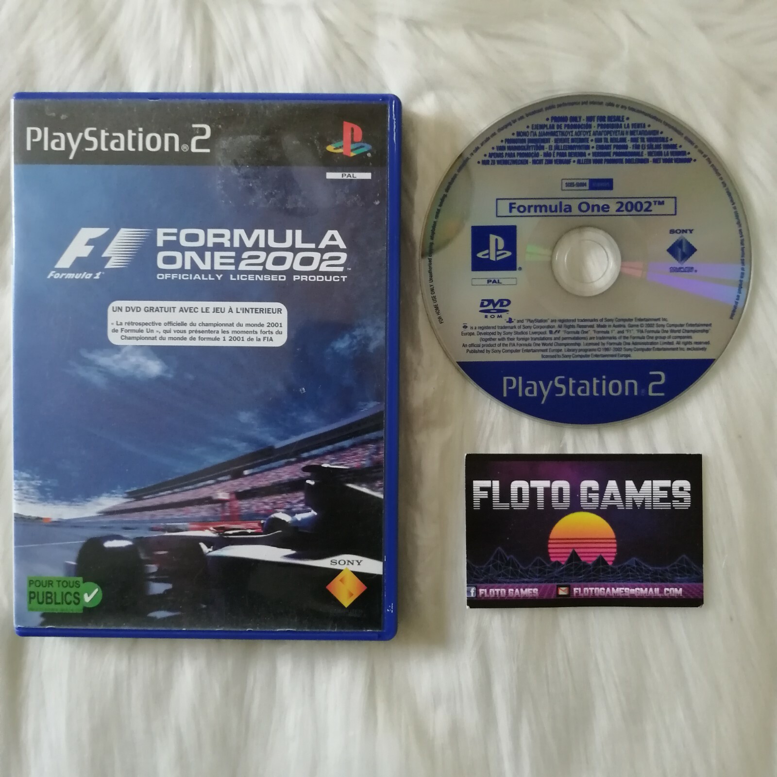 Formula One 2002 PlayStation 2 PAL - Prix - Photo - Présentation