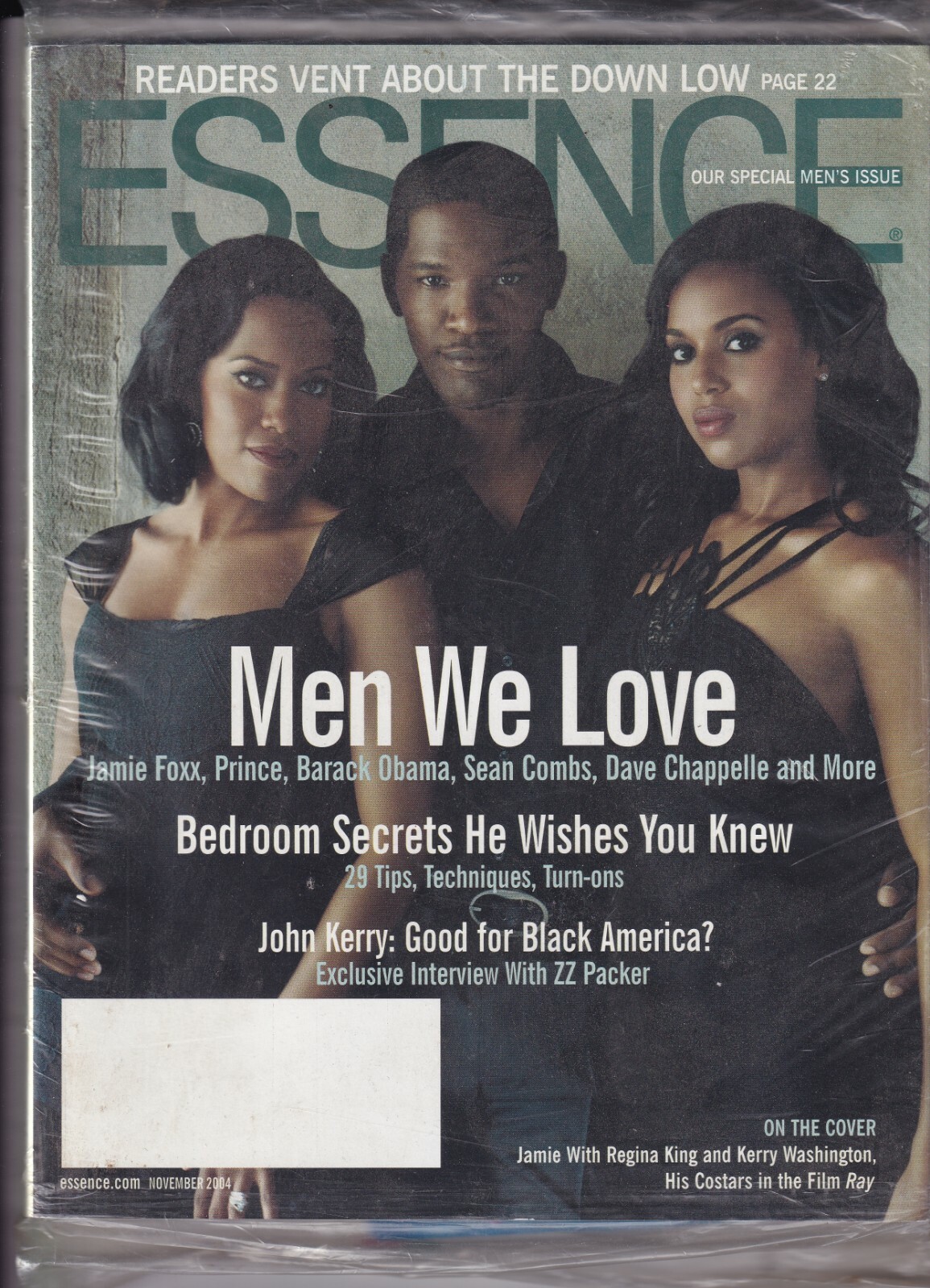 Essence Mag Jamie Foxx Prince Barack Obama SEALED November 2014 ...