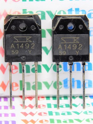 2SA1492 / A1492 / TRANSISTOR / TO3P / 2 PIECES (qzty) | eBay