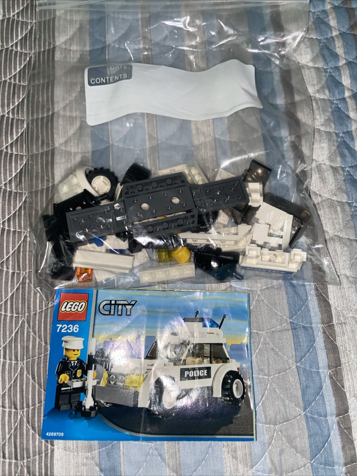 lego city police car 7236 Complete | eBay
