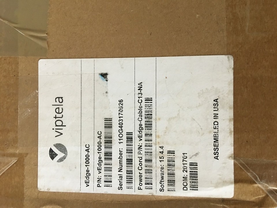 Cisco Viptela vEdge-1000-AC SD-WAN Router. | eBay