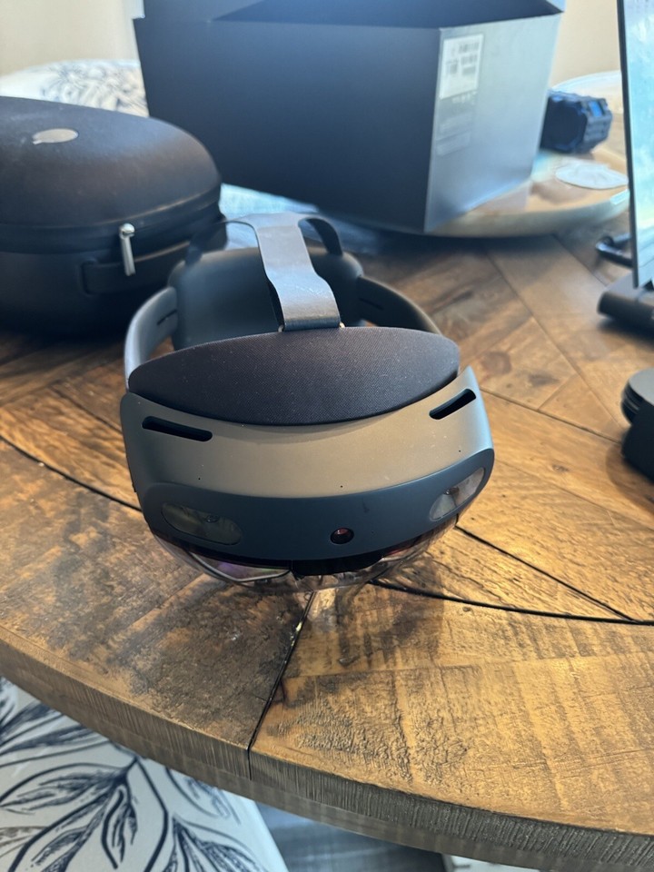 Microsoft NJX-00001 HoloLens 2 Smart Glasses VR Headset Device - Black ...