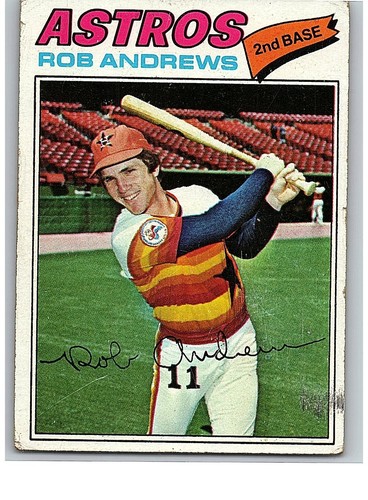 1977 Topps Baseball Card Single - #209 Rob Andrews | eBay