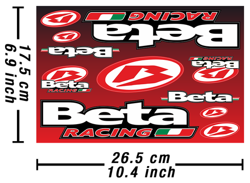 Beta Decals Stickers Motorcycle Vinyl Graphics Kit Autocollant ...