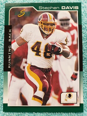 2000 SCORE STEPHEN DAVIS #212 WASHINGTON REDSKINS | eBay