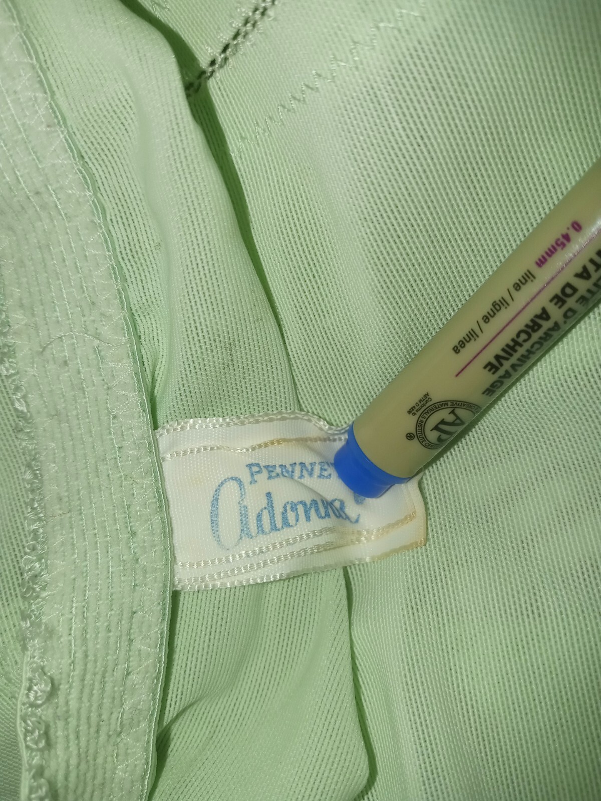 Vintage JC Penney Adonna Long Panty Girdle Underwear Seafoam Green Tan ...