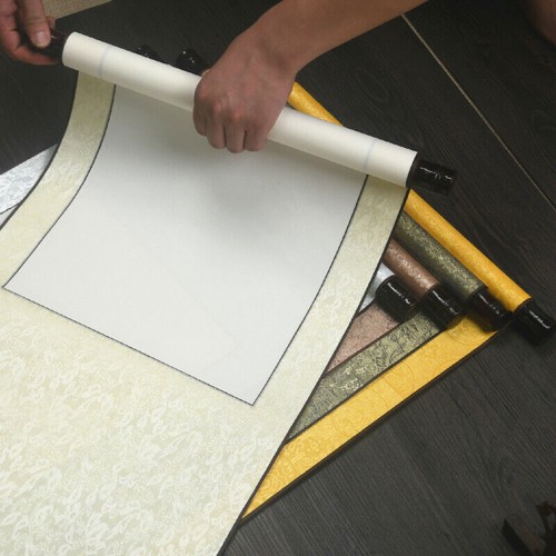 1PC Chinese Xuan Paper Scroll Blank Vertical Wall Hanging Calligraphy ...