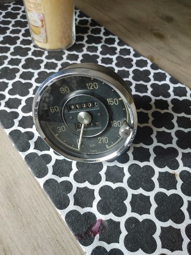 MERCEDES w121 190SL VDO EARLY SPEEDOMETER . Mechanically Refurbished ...