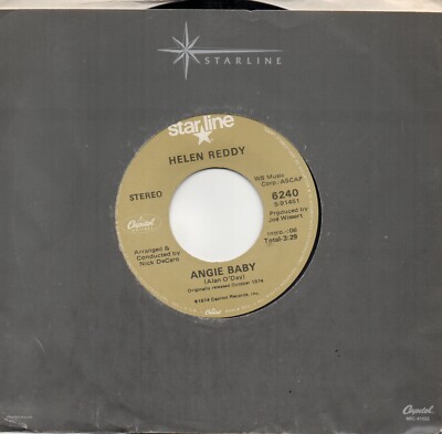 HELEN REDDY - ANGIE BABY / EMOTION | eBay